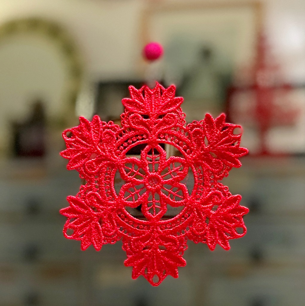 Brodert julepynt - Syskolen